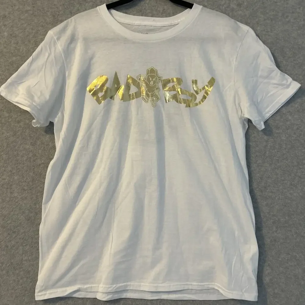 Bad Boy | Shirts | Bad Boy Large T With Gold Lettering Baby Large T ...